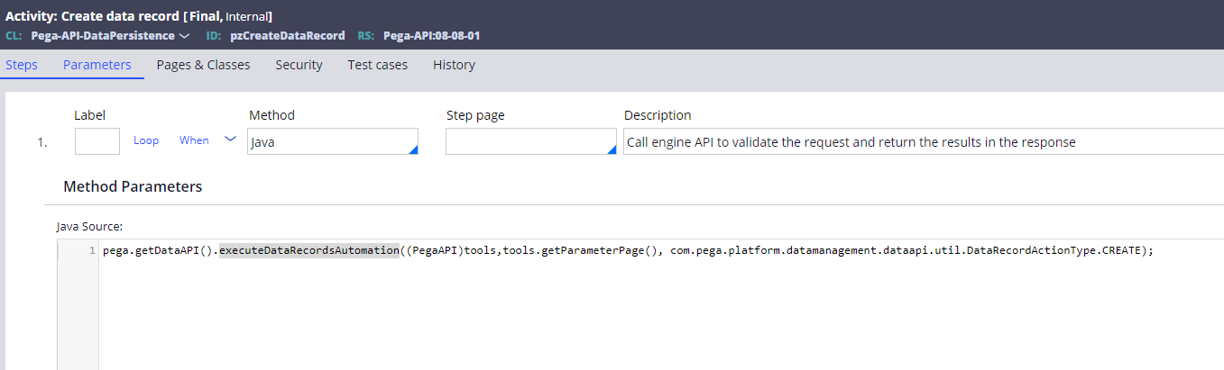 DXAPI V2 - Data resource - create a data record - Validation requirement | Support Center
